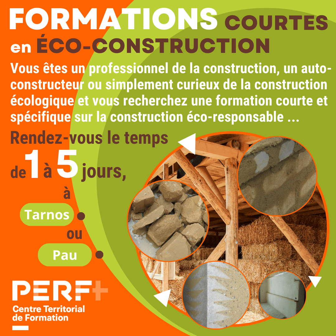 Formations courtes en éco-construction